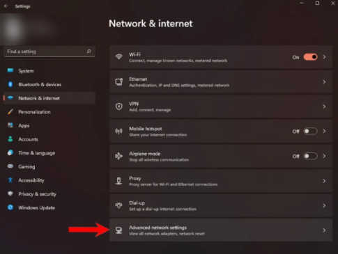 Change The Network Of Windows 11 - Gogorapid