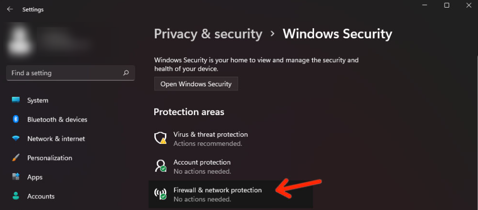 Disable Windows 11 Firewall - Gogorapid