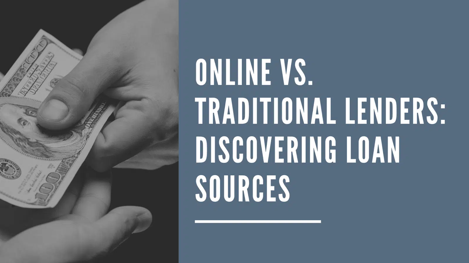 Online Vs. Traditional Lenders: Discovering Loan Sources - Gogorapid