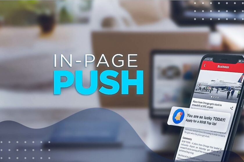 Inpage Push Advertising Format - Gogorapid
